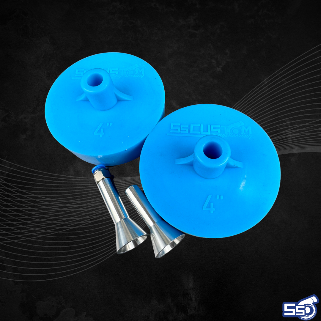 Purge Bungs – High-Temp Silicone & Billet Inserts for Stainless Welding ...