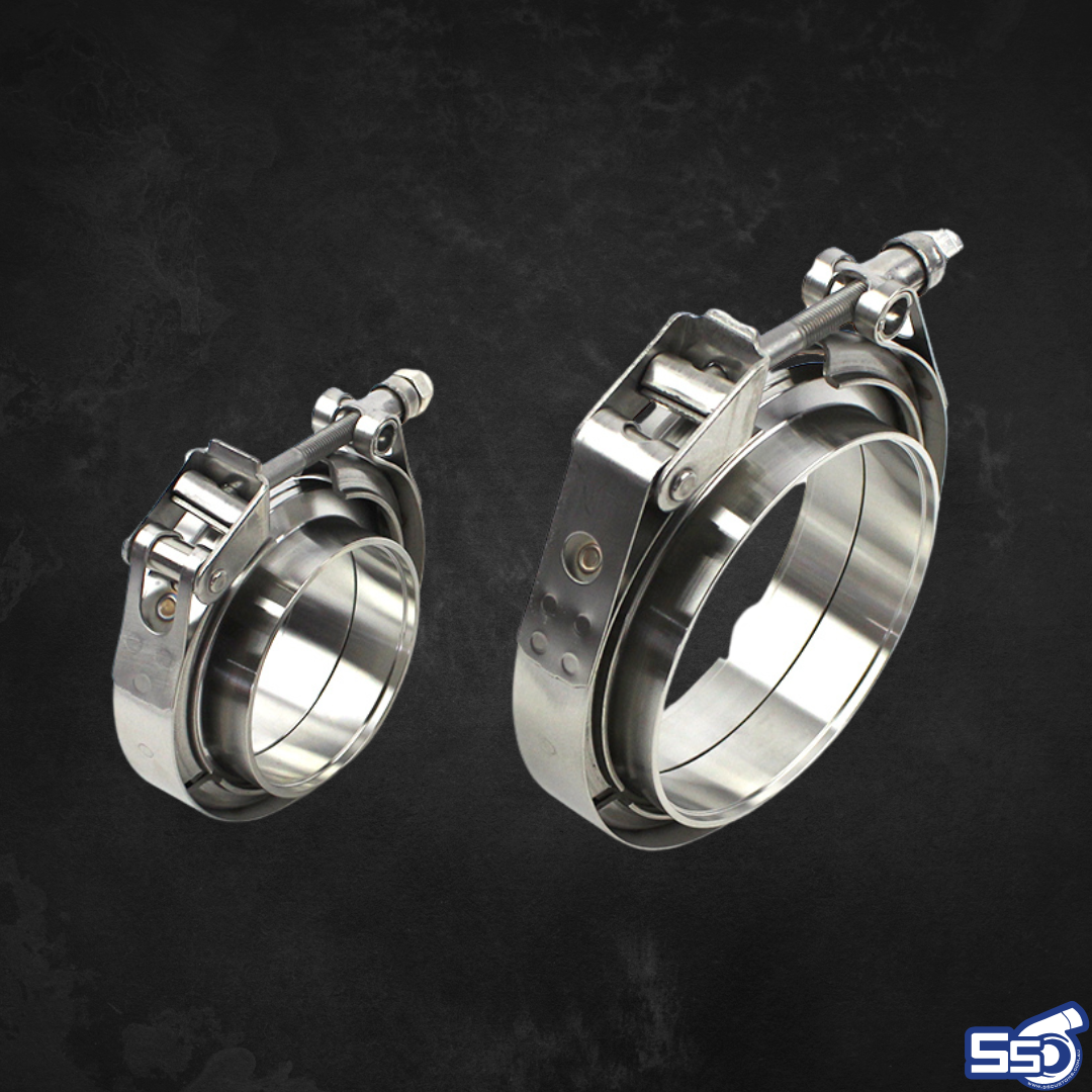 Stainless Quick Release V-Band – Secure & Easy Exhaust Connection ...