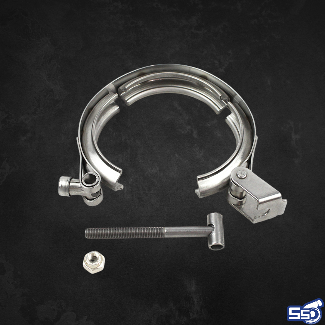 Stainless Quick Release V-Band – Secure & Easy Exhaust Connection ...