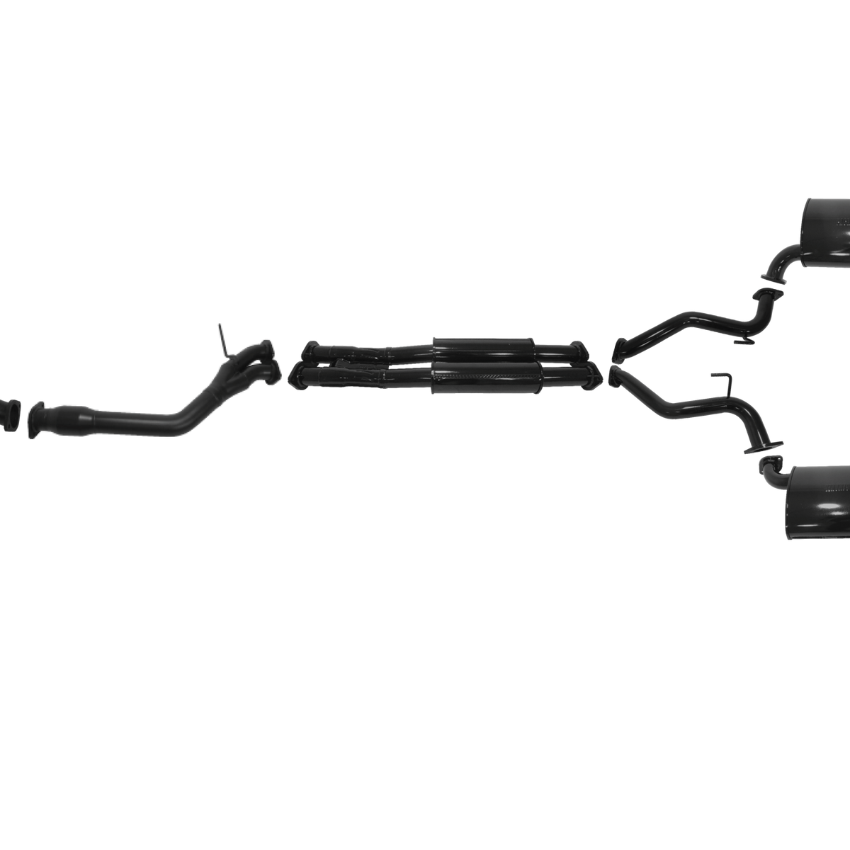 Ford Mustang Coupe 2015 to 2017 2.3" Ecoboost Turbo Back System – SsCustom