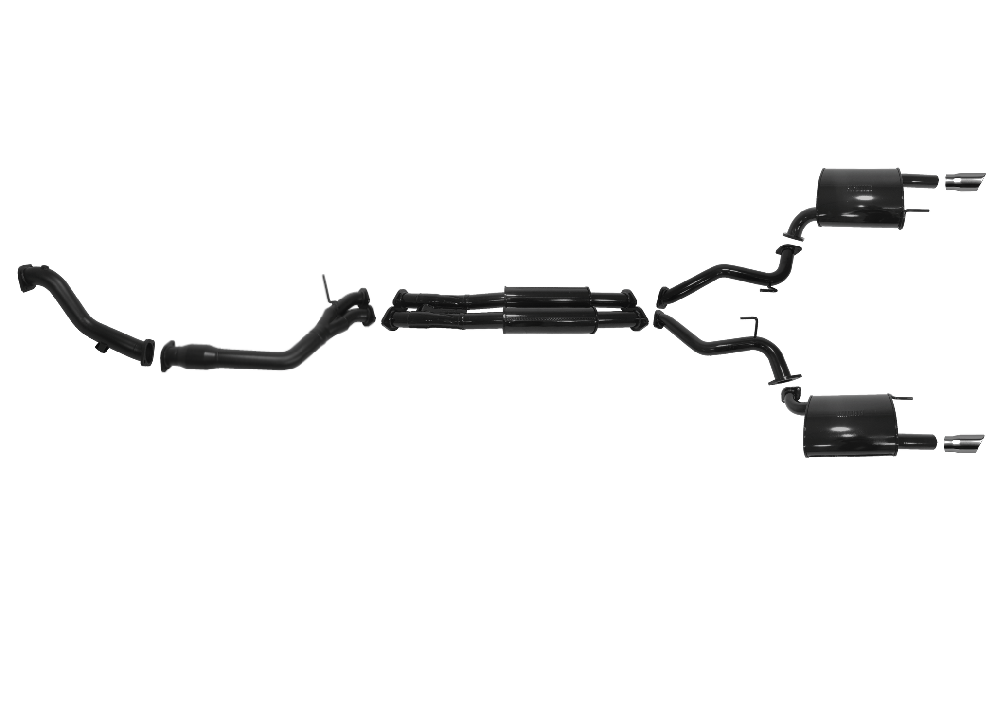 Ford Mustang Coupe 2015 to 2017 2.3" Ecoboost Turbo Back System – SsCustom