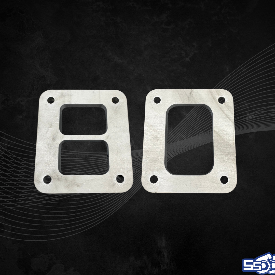 T4 Turbo Flanges – Single & Twin Scroll Stainless – SsCustom