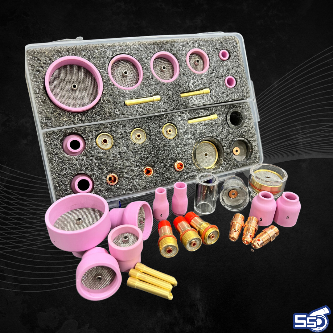 Precision TIG Kit – Superior Gas Coverage for WP-17/18/26 Torches ...