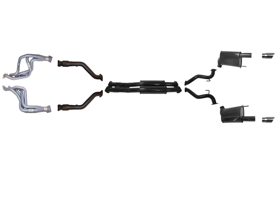 Ford Mustang Coupe 2015 to 2017 5.0L Headers, Cats And Twin 3"Inch ...