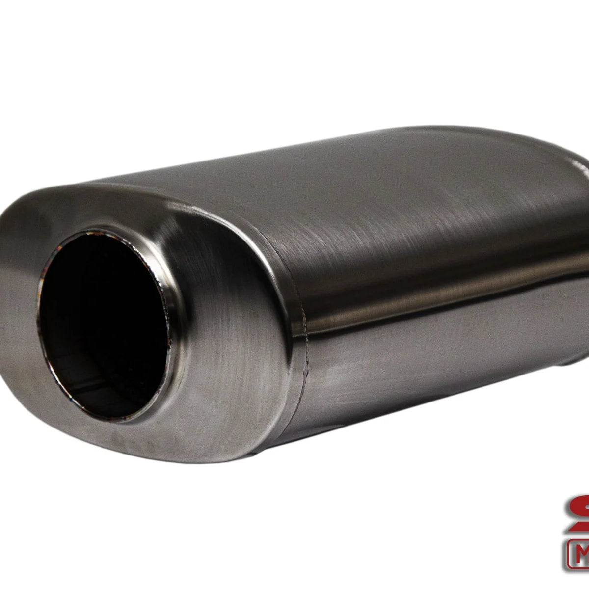 8” x 5” Oval Muffler – High-Performance 304 Stainless Steel – SsCustom
